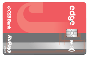 Jupiter CSB Edge+ RuPay Credit Card